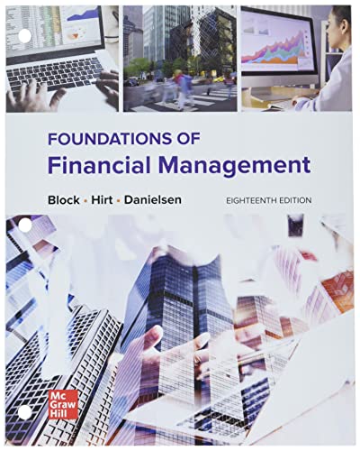 Loose Leaf for Foundations of Financial Management