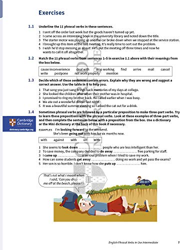 English Phrasal Verbs in Use Intermediate Book with Answers: Vocabulary Reference and Practice (Vocabulary in Use)