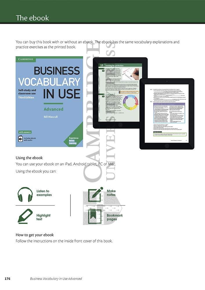 Business Vocabulary in Use: Advanced Book with Answers and Enhanced ebook