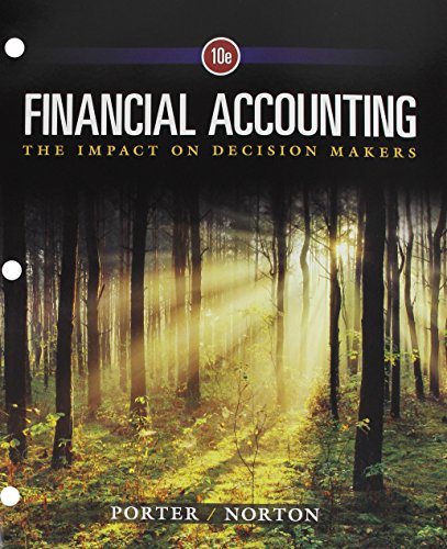 Financial Accounting: The Impact on Decision Makers, Loose-Leaf Version