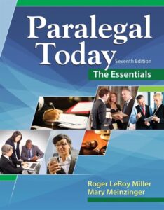 paralegal today: the essentials