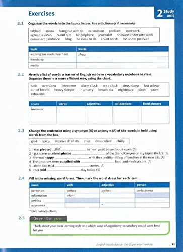 English Vocabulary in Use Upper-Intermediate Book with Answers and Enhanced eBook: Vocabulary Reference and Practice