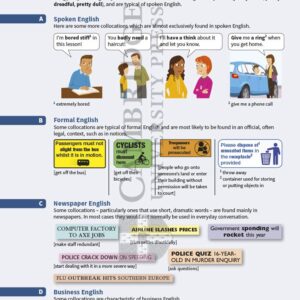 English Collocations in Use Intermediate Book with Answers: How Words Work Together for Fluent and Natural English (Vocabulary in Use)