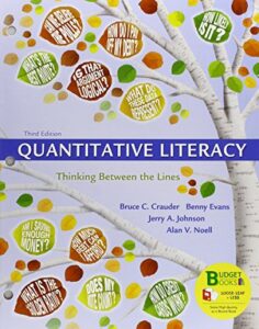 loose-leaf version for quantitative literacy: thinking between the lines