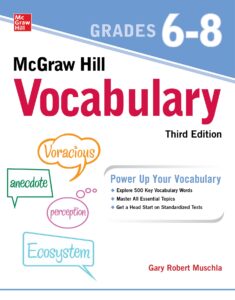 mcgraw hill vocabulary grades 6-8, third edition