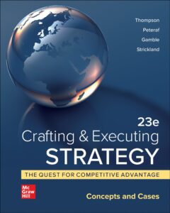 loose-leaf for crafting and executing strategy: concepts and cases (crafting & executing strategy)