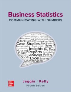 loose leaf for business statistics: communicating with numbers