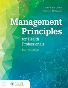 management principles for health professionals