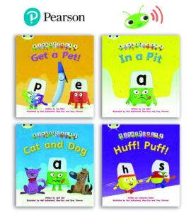 learn to read at home with alphablocks: phase 2 - reception term 1 (4 fiction books) pack b