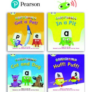 Learn to Read at Home with Alphablocks: Phase 2 - Reception Term 1 (4 fiction books) Pack B