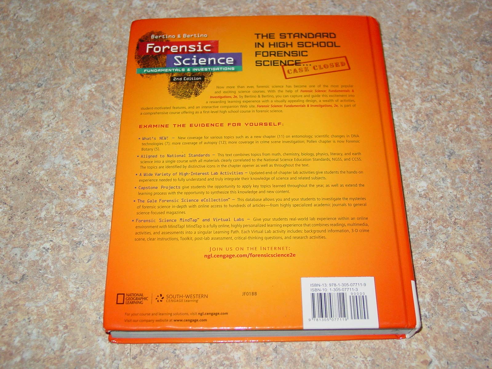 Forensic Science: Fundamentals & Investigations