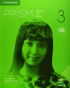 prism level 3 student's book with online workbook reading and writing