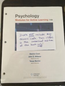 psychology: modules for active learning, loose-leaf version