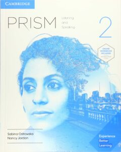 prism level 2 student's book with online workbook listening and speaking