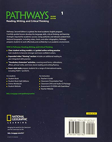 Pathways: Reading, Writing, and Critical Thinking 1