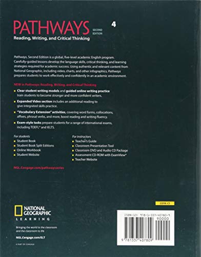 Pathways: Reading, Writing, and Critical Thinking 4