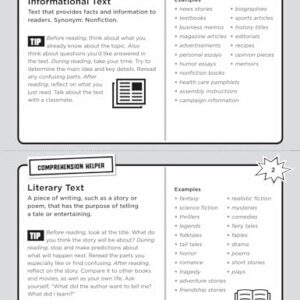 100 Task Cards: Text Evidence: Reproducible Mini-Passages With Key Questions to Boost Reading Comprehension Skills