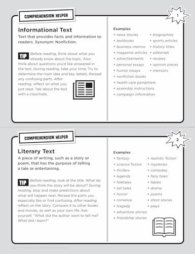 100 Task Cards: Text Evidence: Reproducible Mini-Passages With Key Questions to Boost Reading Comprehension Skills