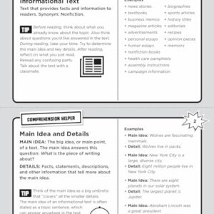 100 Task Cards: Informational Text: Reproducible Mini-Passages With Key Questions to Boost Reading Comprehension Skills