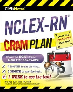 cliffsnotes nclex-rn cram plan: illustrated edition (cliffsnotes cram plan)