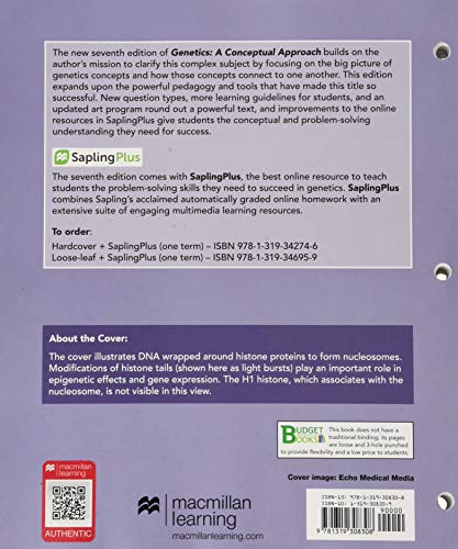 Loose-leaf Version for Genetics: A Conceptual Approach