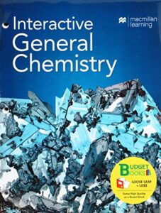 loose-leaf version for interactive general chemistry