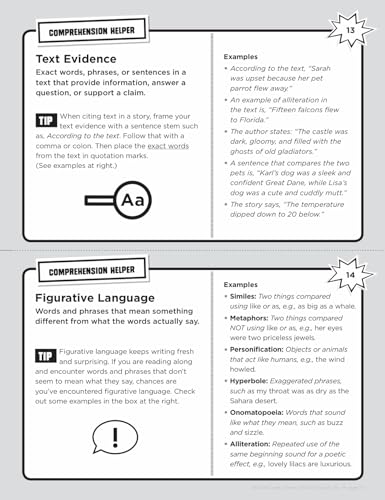 100 Task Cards: Literary Text: Reproducible Mini-Passages With Key Questions to Boost Reading Comprehension Skills