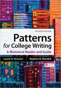 patterns for college writing: a rhetorical reader and guide