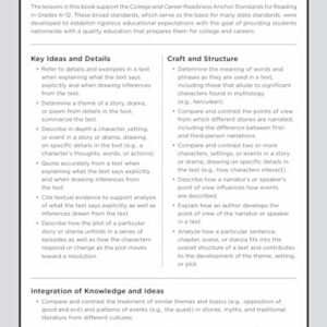 100 Task Cards: Literary Text: Reproducible Mini-Passages With Key Questions to Boost Reading Comprehension Skills