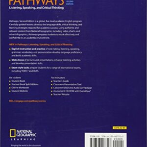 Pathways: Listening, Speaking, and Critical Thinking 1