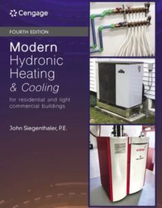 modern hydronic heating and cooling: for residential and light commercial buildings