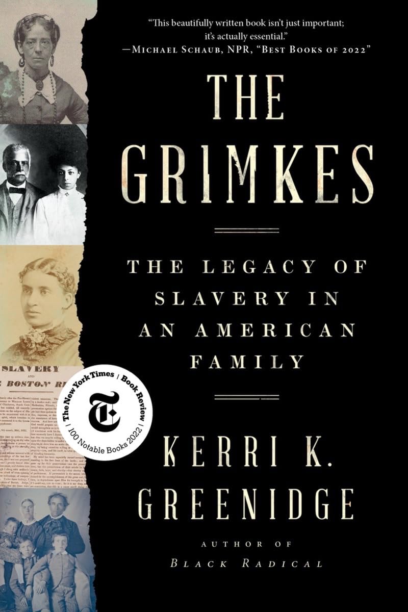 The Grimkes: The Legacy Of Slavery In An American Family — 🛍️ The 