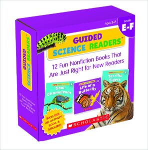 scholastic guided science readers set, level e-f (guided science readers parent pack)