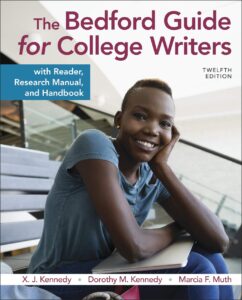 the bedford guide for college writers with reader, research manual, and handbook