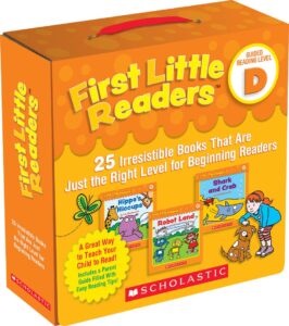 first little readers parent pack: guided reading level d: 25 irresistible books that are just the right level for beginning readers