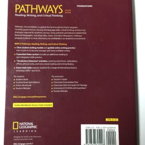 Bundle: Pathways: Reading, Writing, and Critical Thinking Foundations, 2nd Student Edition + Online Workbook (1-year access)