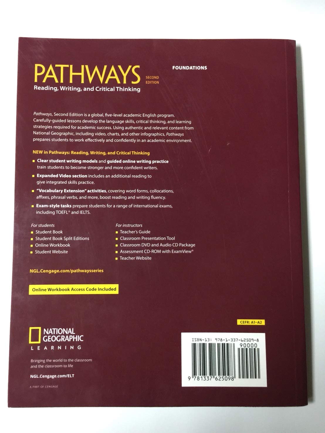 Bundle: Pathways: Reading, Writing, and Critical Thinking Foundations, 2nd Student Edition + Online Workbook (1-year access)