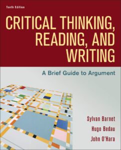 critical thinking, reading, and writing: a brief guide to argument