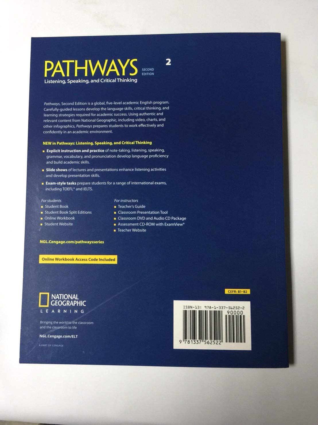 Bundle: Pathways: Listening, Speaking, and Critical Thinking 2, 2nd Student Edition + Online Workbook (1-year access)