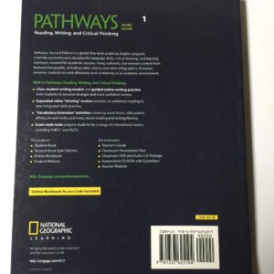 Pathways: Reading, Writing, and Critical Thinking 1: Student Book/Online Workbook