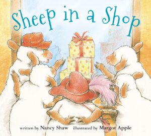 sheep in a shop board book (sheep in a jeep)