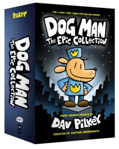 dog man: the epic collection: from the creator of captain underpants (dog man #1-3 box set)