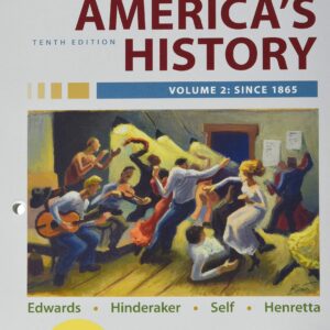 Loose-leaf Version for America's History, Value Edition, Volume 2