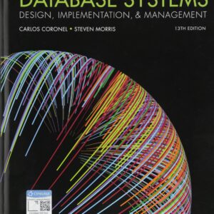 Database Systems: Design, Implementation, & Management