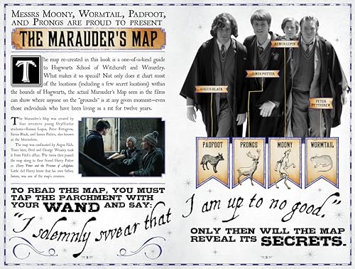 Marauder's Map Guide to Hogwarts (Harry Potter)