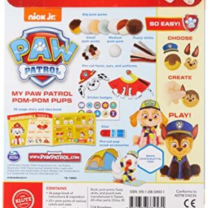 Klutz My PAW Patrol Pom-Pom Pups Jr. Craft Kit Brown/a