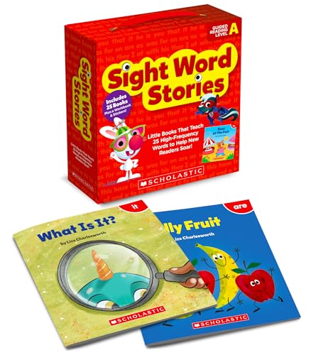 Sight Word Stories: Guided Reading Level A: Fun Books That Teach 25 Sight Words to Help New Readers Soar (Scholastic Guided Reading Level a)