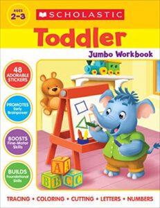 scholastic toddler jumbo workbook