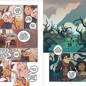 Through the Moon: A Graphic Novel (The Dragon Prince Graphic Novel #1)