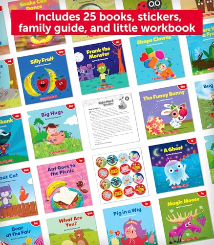 Sight Word Stories: Guided Reading Level A: Fun Books That Teach 25 Sight Words to Help New Readers Soar (Scholastic Guided Reading Level a)